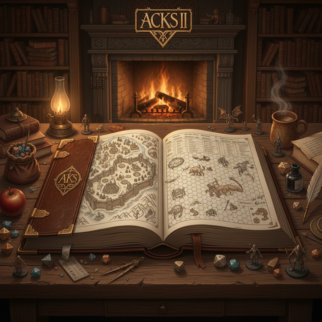 ACKS II Judges Journal - RPG Tabletop Games