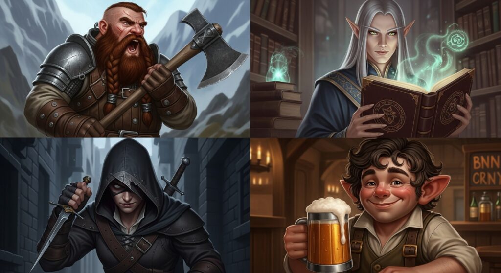 The Game Master's Book of Non-Player Characters - RPG Tabletop Games