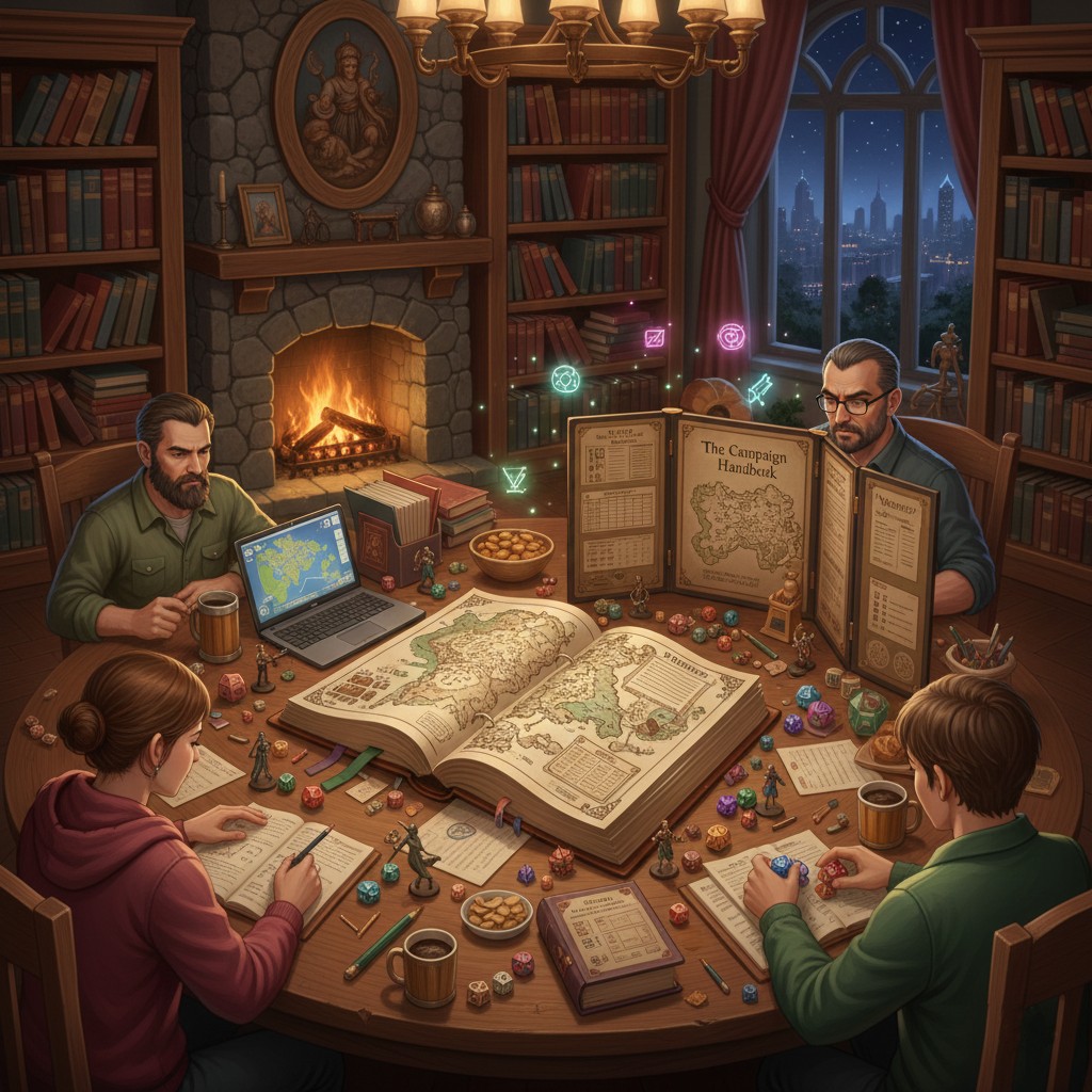 The Campaign Handbook - RPG Tabletop Games