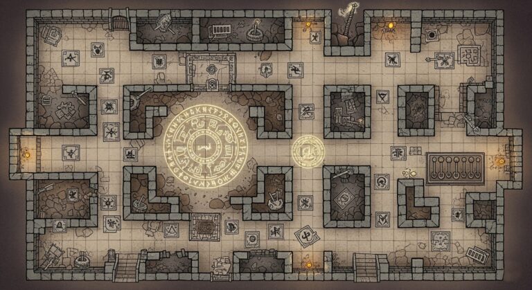 The Game Master's Book of Traps, Puzzles and Dungeons - RPG Tabletop Games