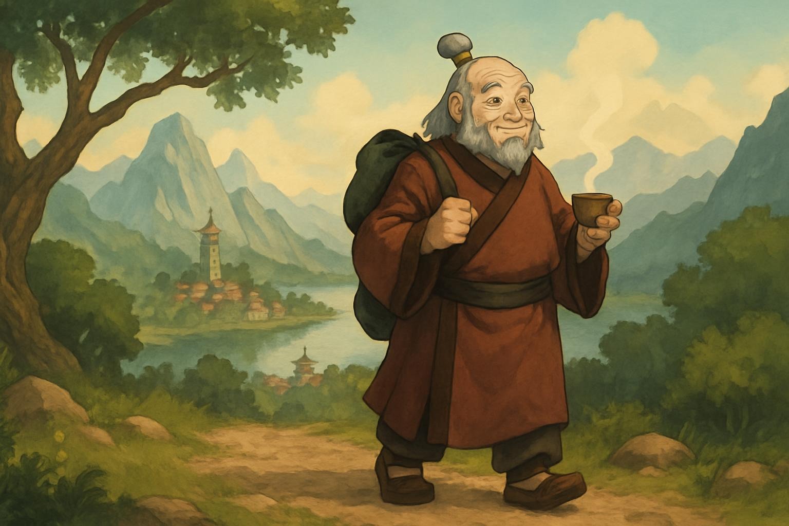 Avatar Legends: Uncle Iroh's Adventure Guide - RPG Tabletop Games