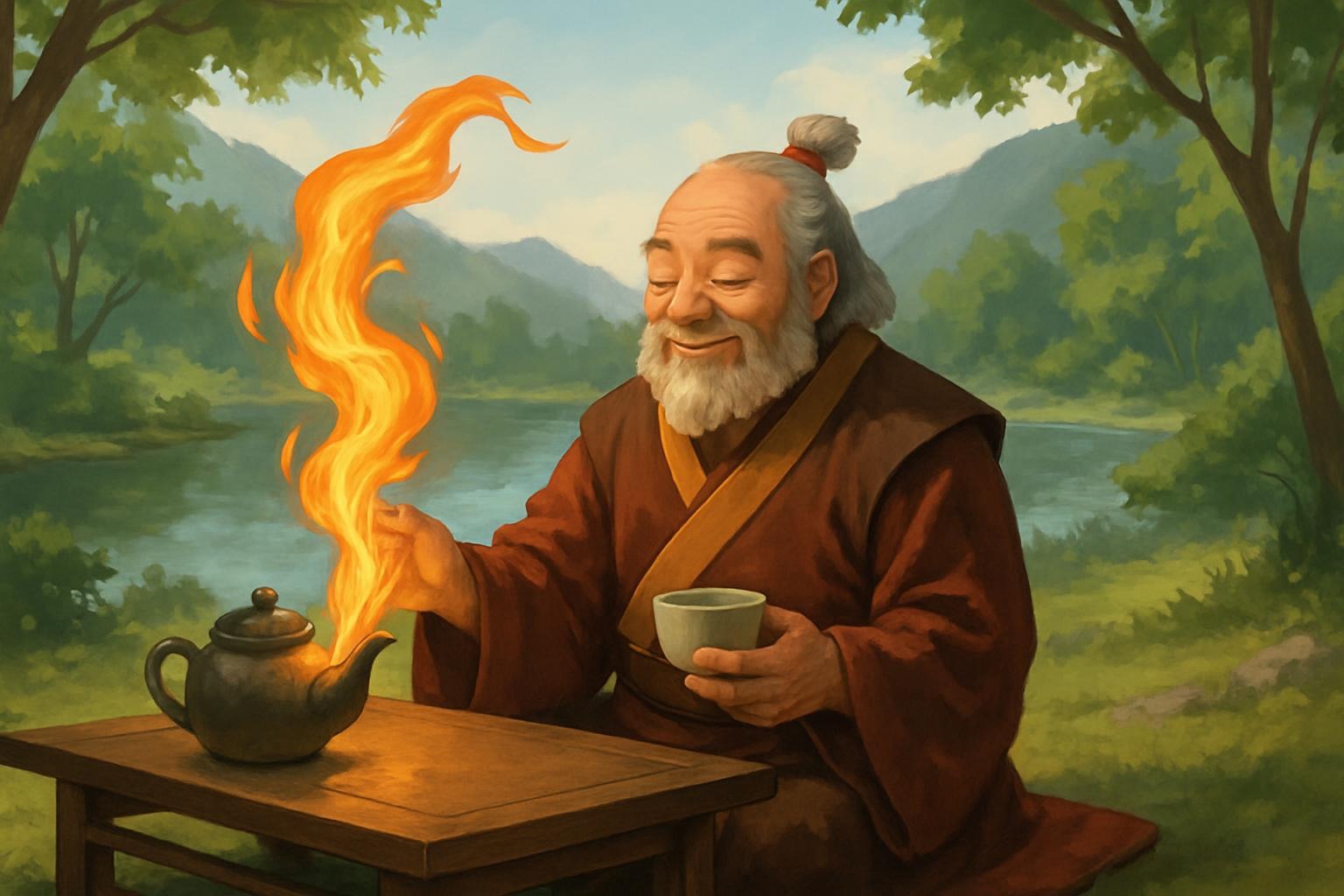 Avatar Legends: Uncle Iroh's Adventure Guide - RPG Tabletop Games