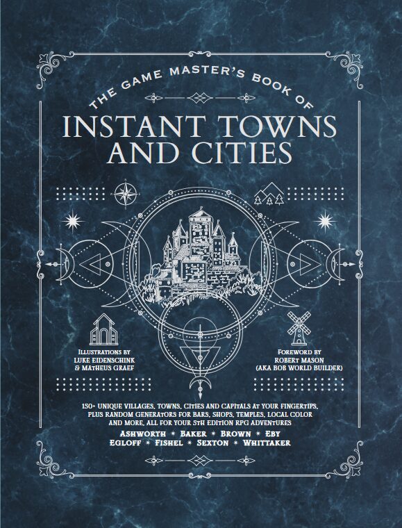 The Game Master's Book of Instant Towns and Cities - RPG Tabletop Games