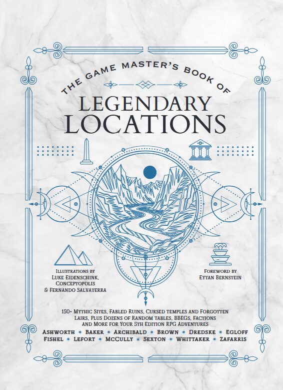 The Game Master's Book of Legendary Locations - RPG Tabletop Games