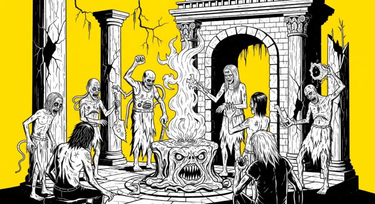 MÖRK BORG CULT: HERETIC - RPG Tabletop Games