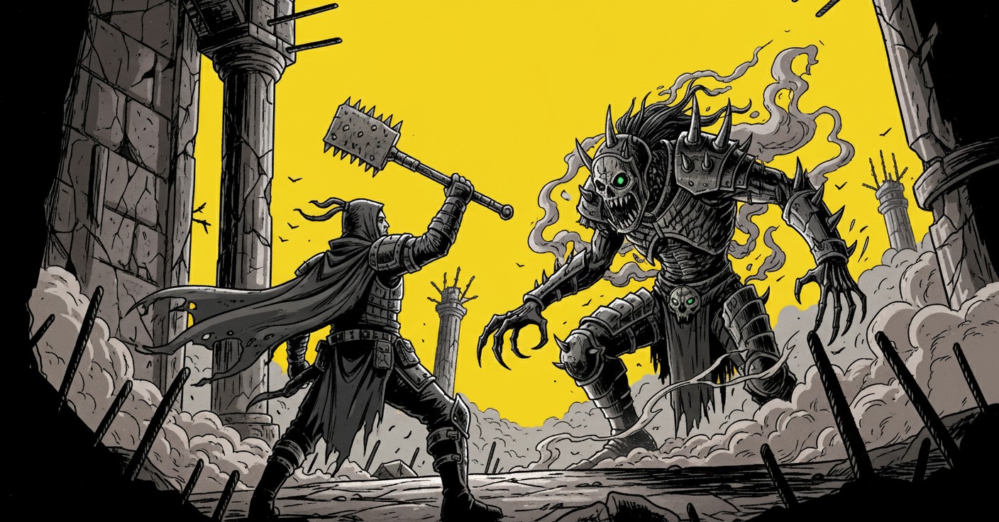 Mörk Borg - RPG Tabletop Games