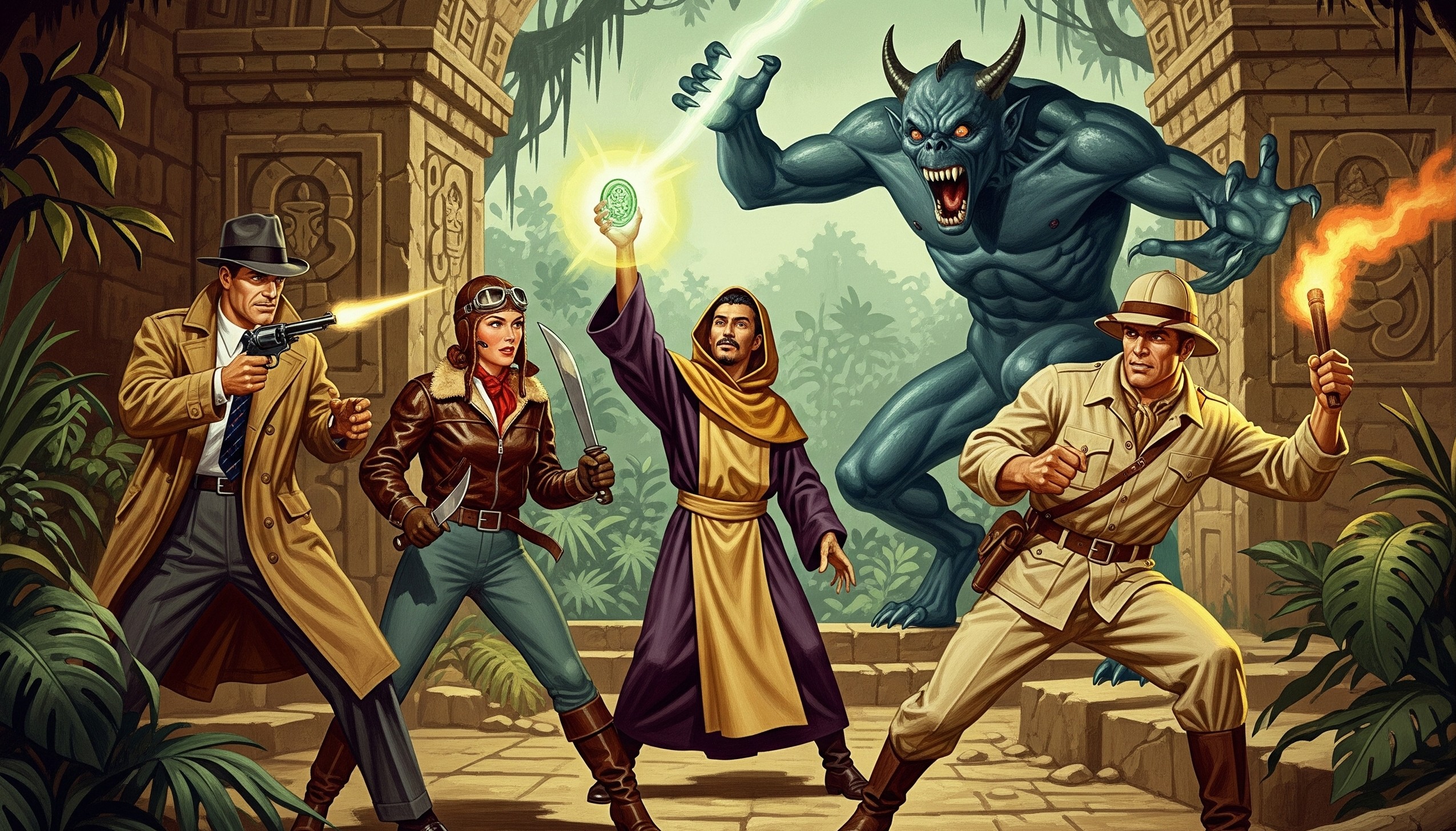 Pulp Cthulhu - RPG Tabletop Games