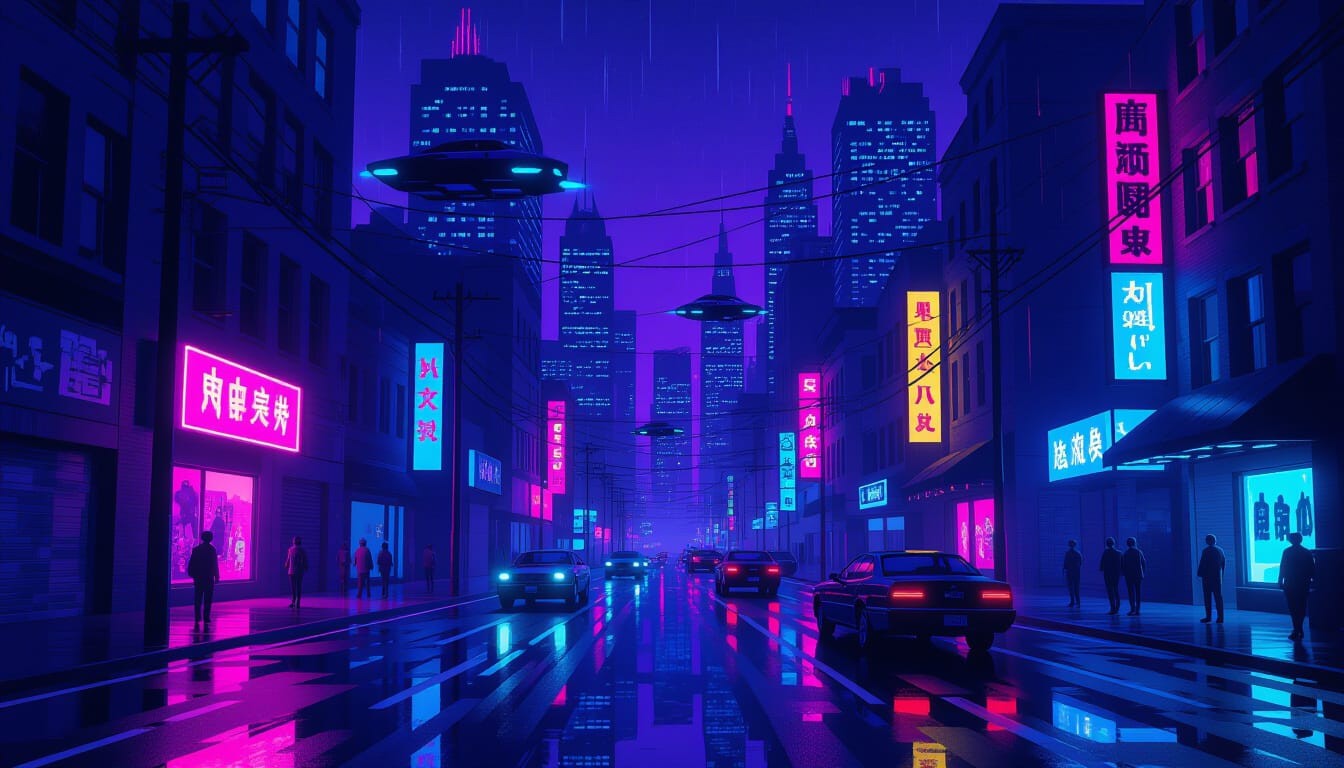 ShadowCity: Blood and Neon - RPG Tabletop Games