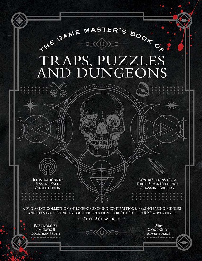 The Game Master's Book of Traps, Puzzles and Dungeons - RPG Tabletop Games