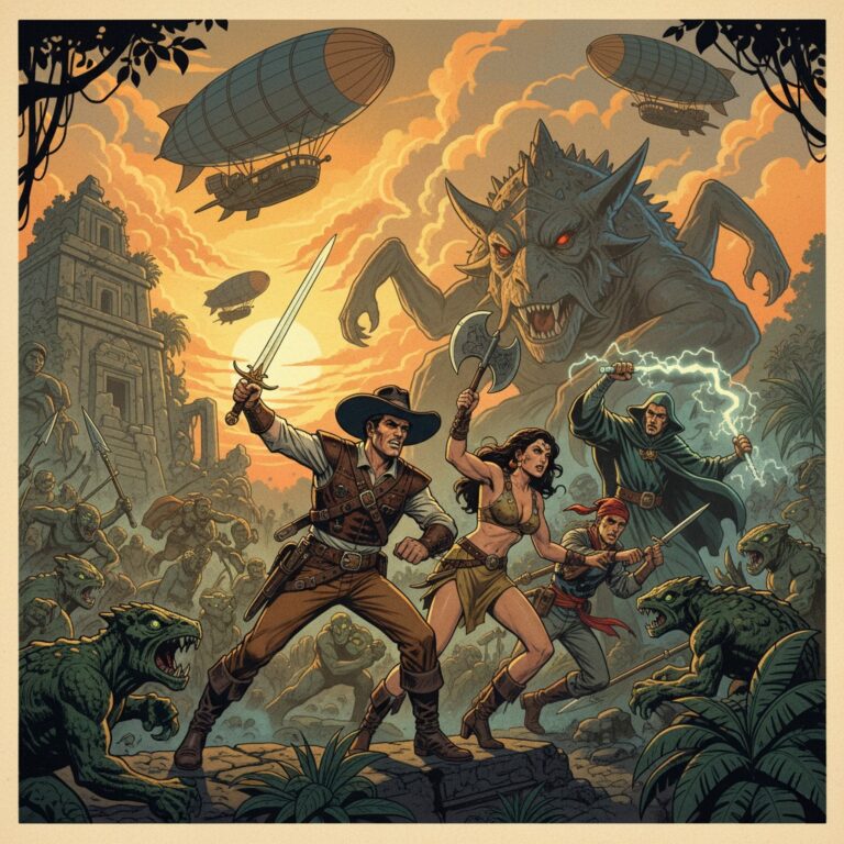 Vagabond // Pulp Fantasy RPG - Core Rulebook - RPG Tabletop Games